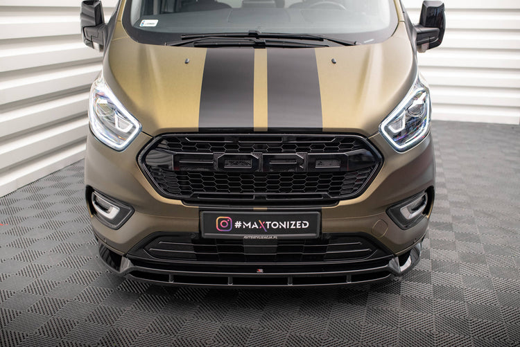 Front Splitter V.2 Ford Transit Custom Mk1 Facelift / Tourneo Custom M ...